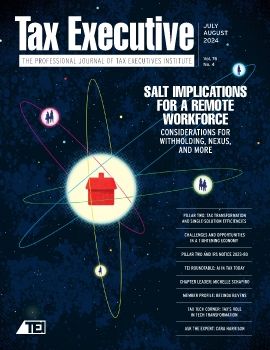 Tax Executive | The professional journal of Tax Executive Institute